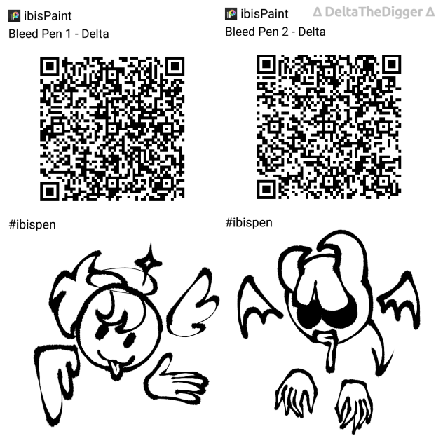 Bleed Pens I Made - ibisPaint