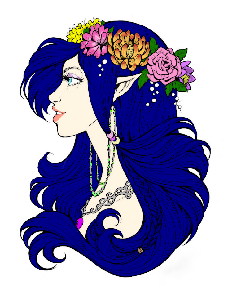 nature elf - ibisPaint