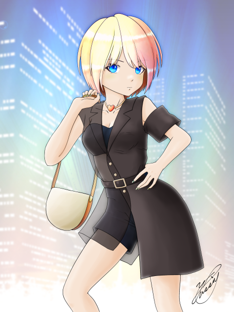 Asymmetrical Jacket - ibisPaint