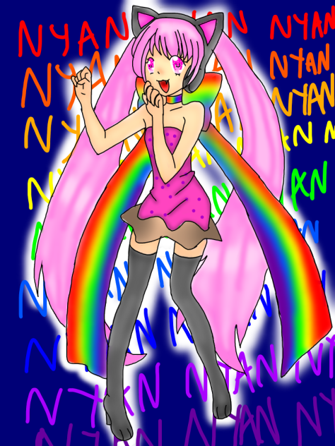 Nyan cat - ibisPaint