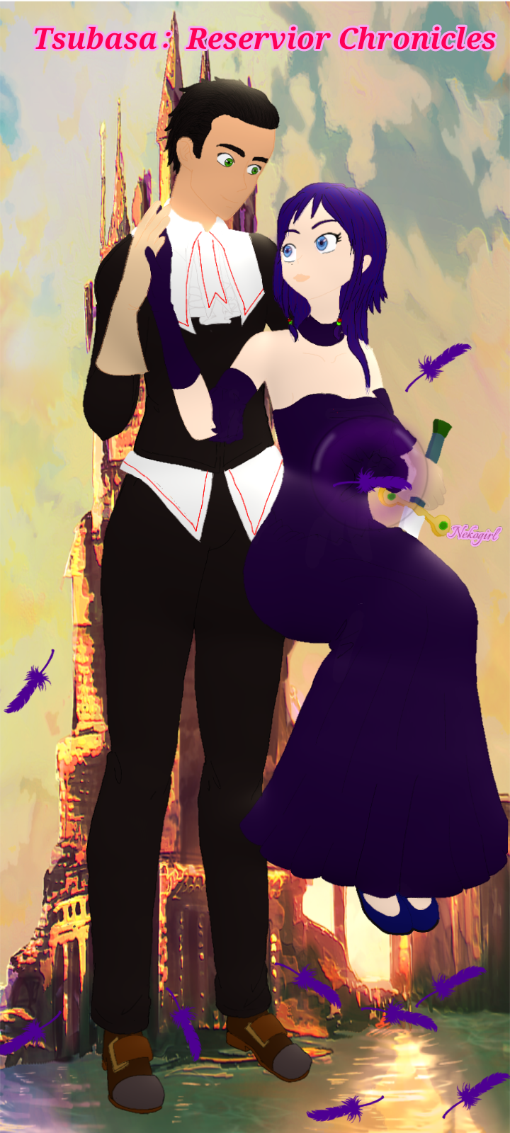 Day ² fantasy AU (TsubasaReservior) - ibisPaint