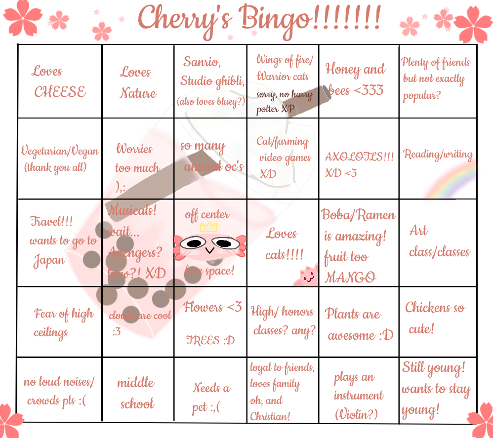 Cherry's Bingo ! ! - ibisPaint
