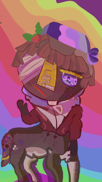 Plum Pudding Cookie - ibisPaint