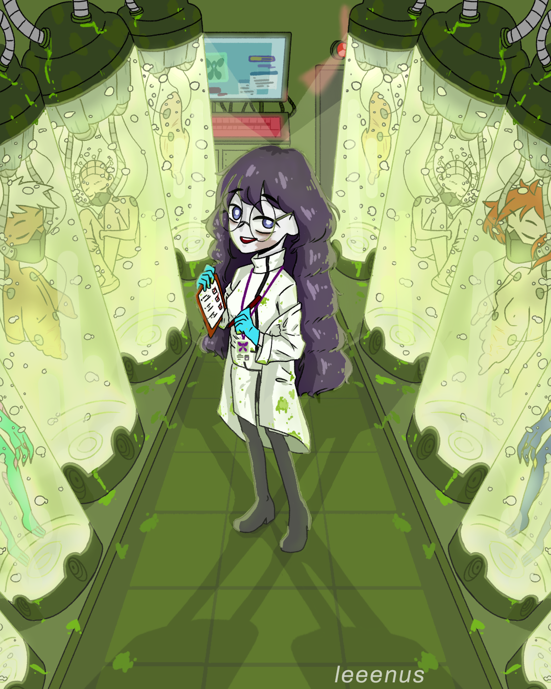 mad scientist mafia42 fanart - ibisPaint