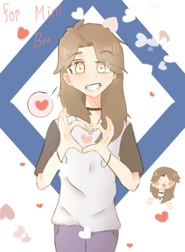 AT with Mini Bee - ibisPaint