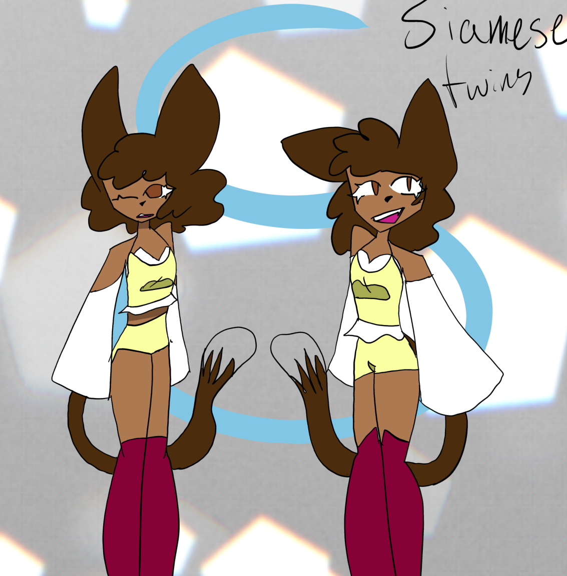 Siamese twins - ibisPaint