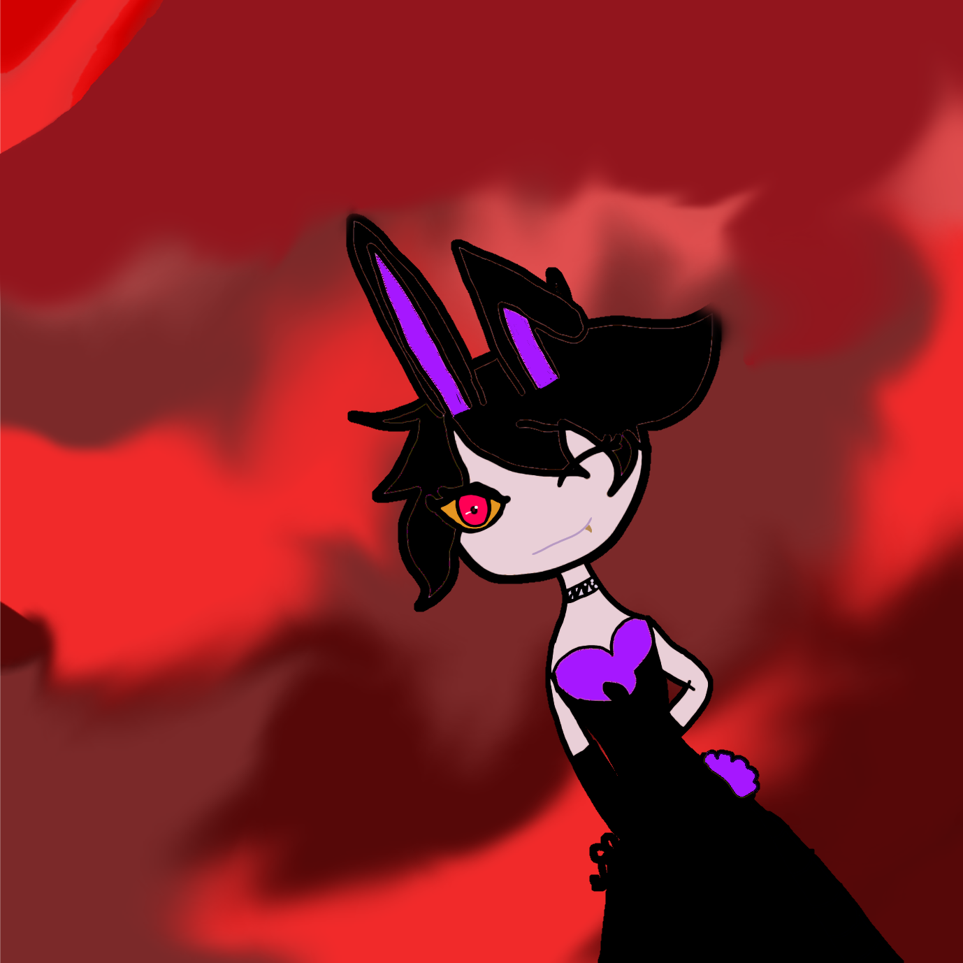 Bunny in Hell - ibisPaint