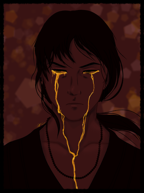 Golden Tears - ibisPaint