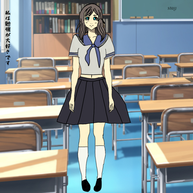 school girl - ibisPaint