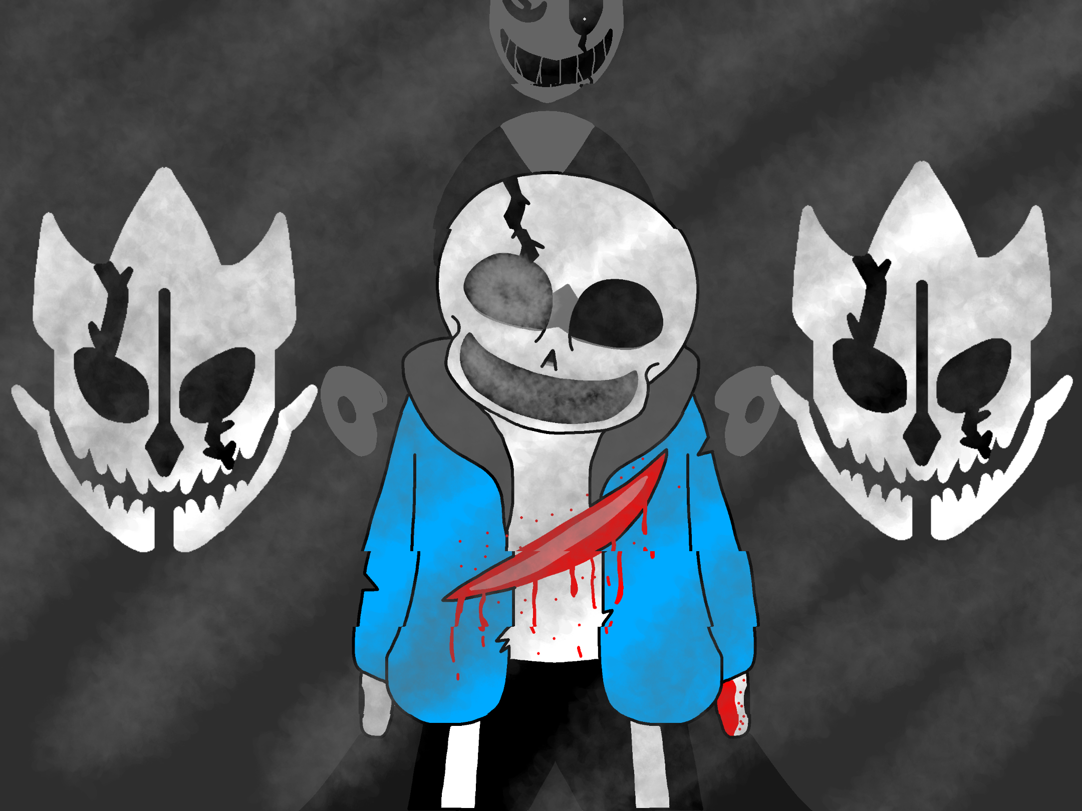 Undertale Last Breath サンズ phase3 - ibisPaint