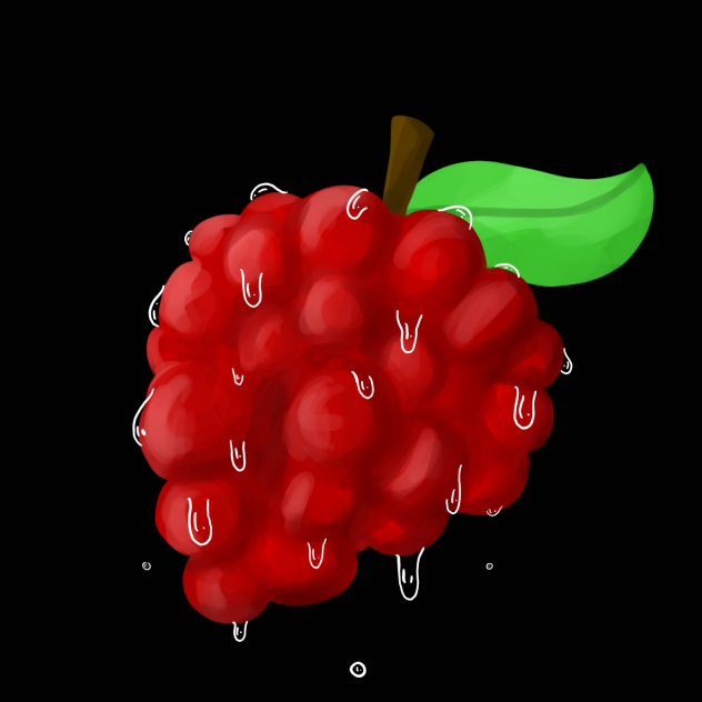 Une Framboise - ibisPaint