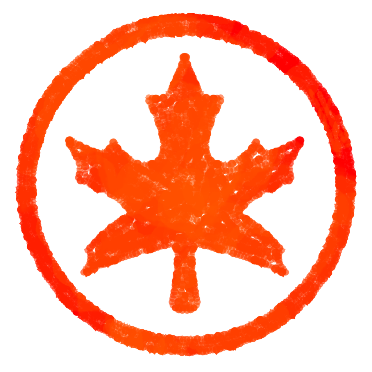 Maple leaf stamp - ibisPaint