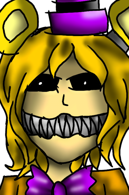 Nightmare fredbear speedpaint - ibisPaint