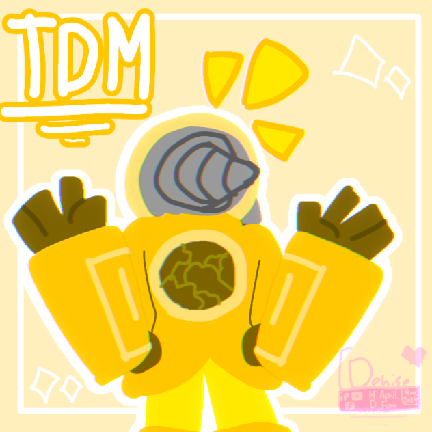 titan drill man in my style - ibisPaint