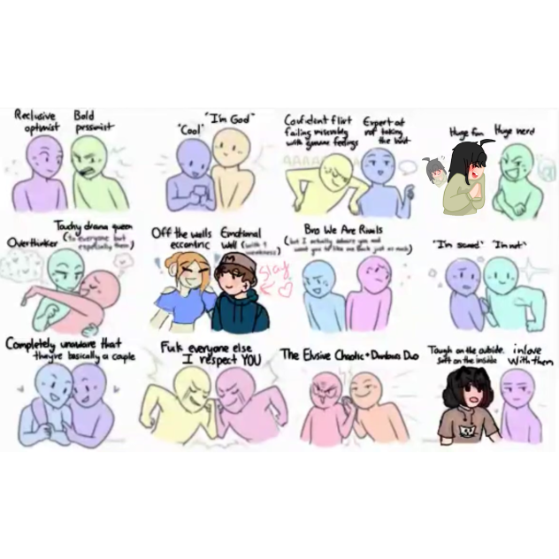 Couple Dynamic Collab - ibisPaint