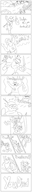 ComicStrip(DodgeThisYouBastard) - ibisPaint