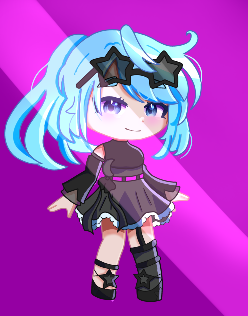 simple gacha edit - ibisPaint