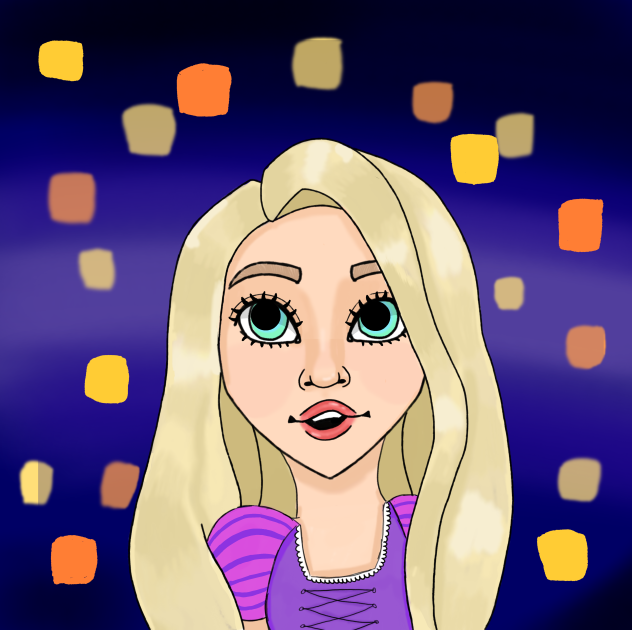 Rapunzel 💜 - ibisPaint