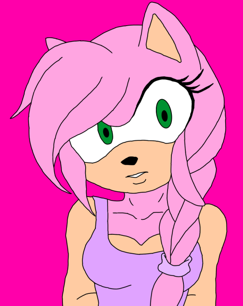 Amy Rose The Loving HedgeHog - ibisPaint