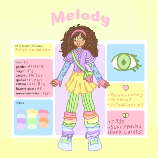Melody, my new oc!!! - ibisPaint