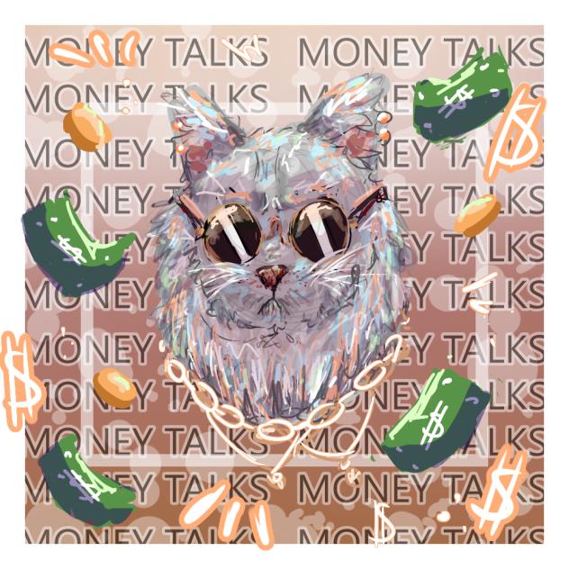 MONEY KITTY - ibisPaint
