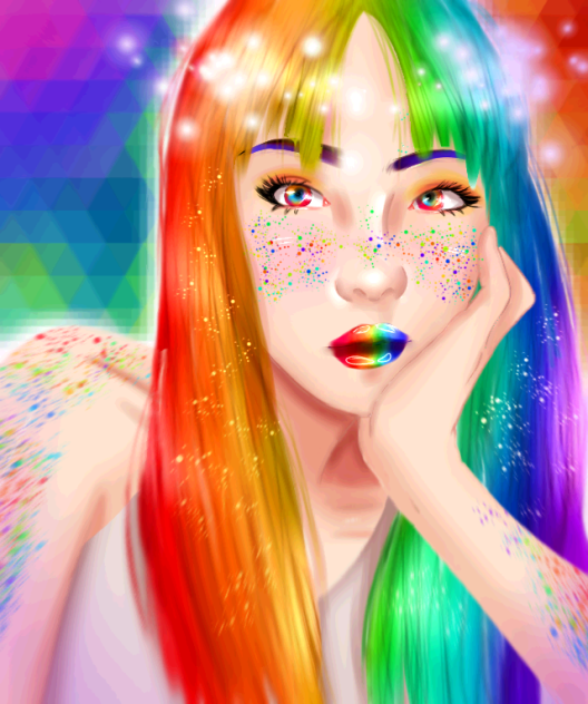 Rainbows - ibisPaint