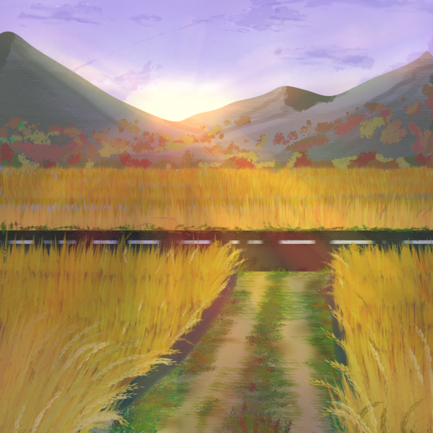 IBM1512 golden rice field a - ibisPaint