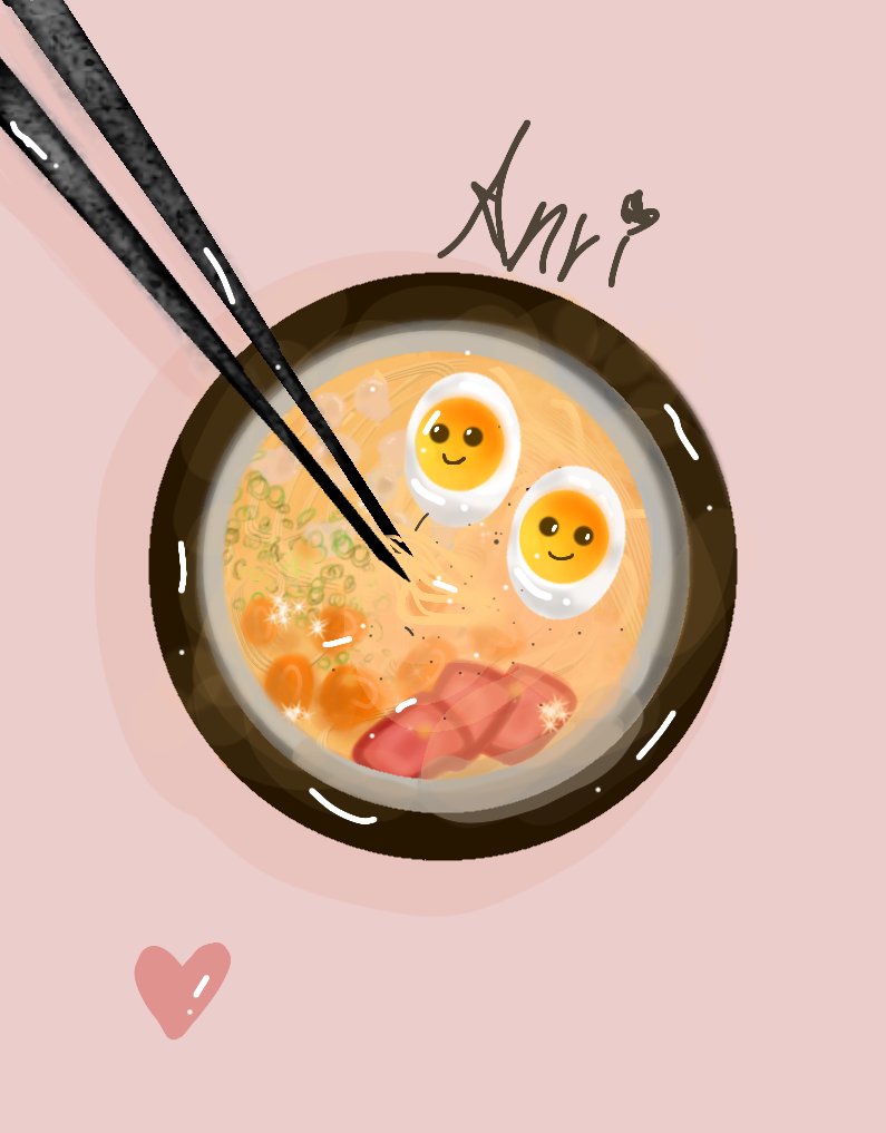 ramen noodles - ibisPaint
