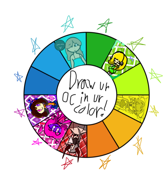 Color wheel collab - ibisPaint