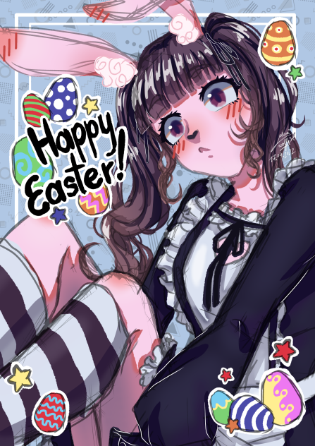 Happy Easter - ibisPaint