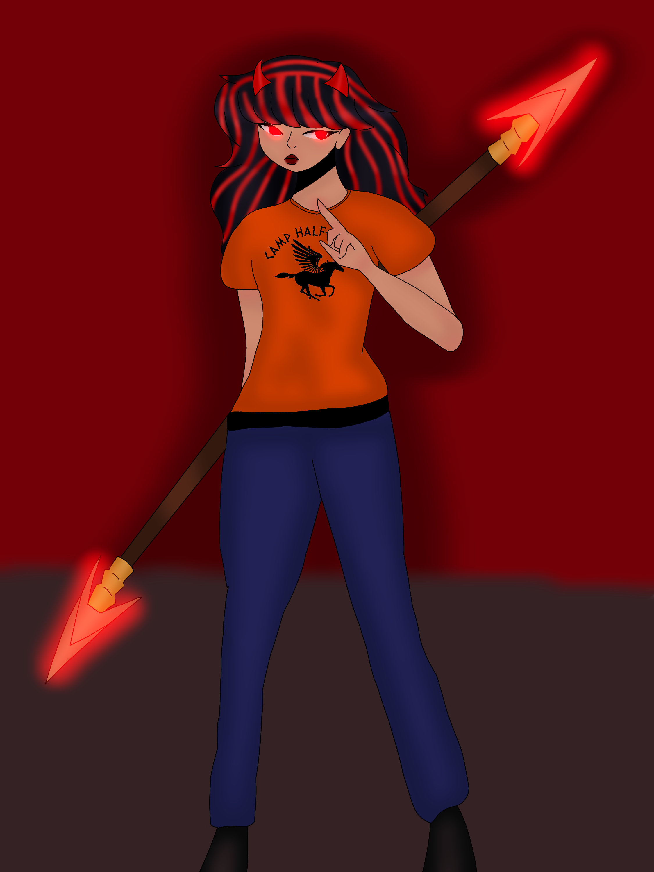 My pjo oc Ashe - ibisPaint