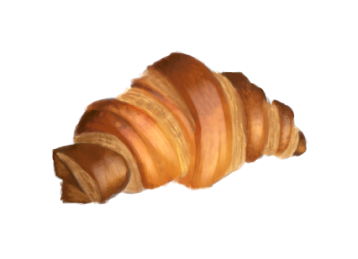 Lonley croissant ;-; - ibisPaint