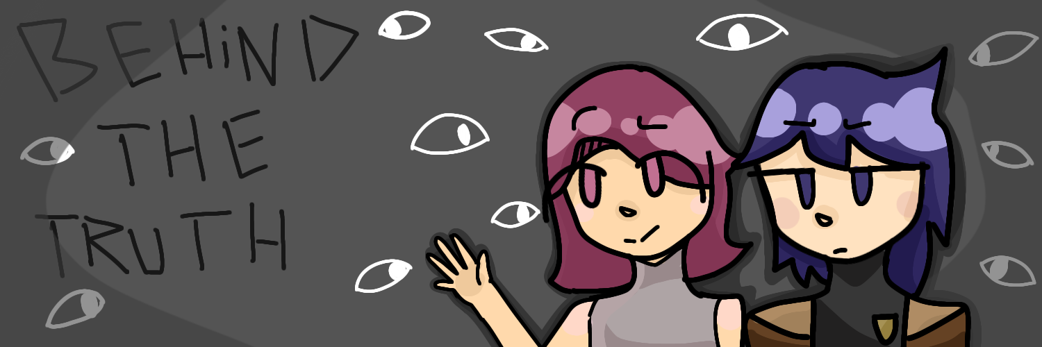 Behind the truth banner - ibisPaint