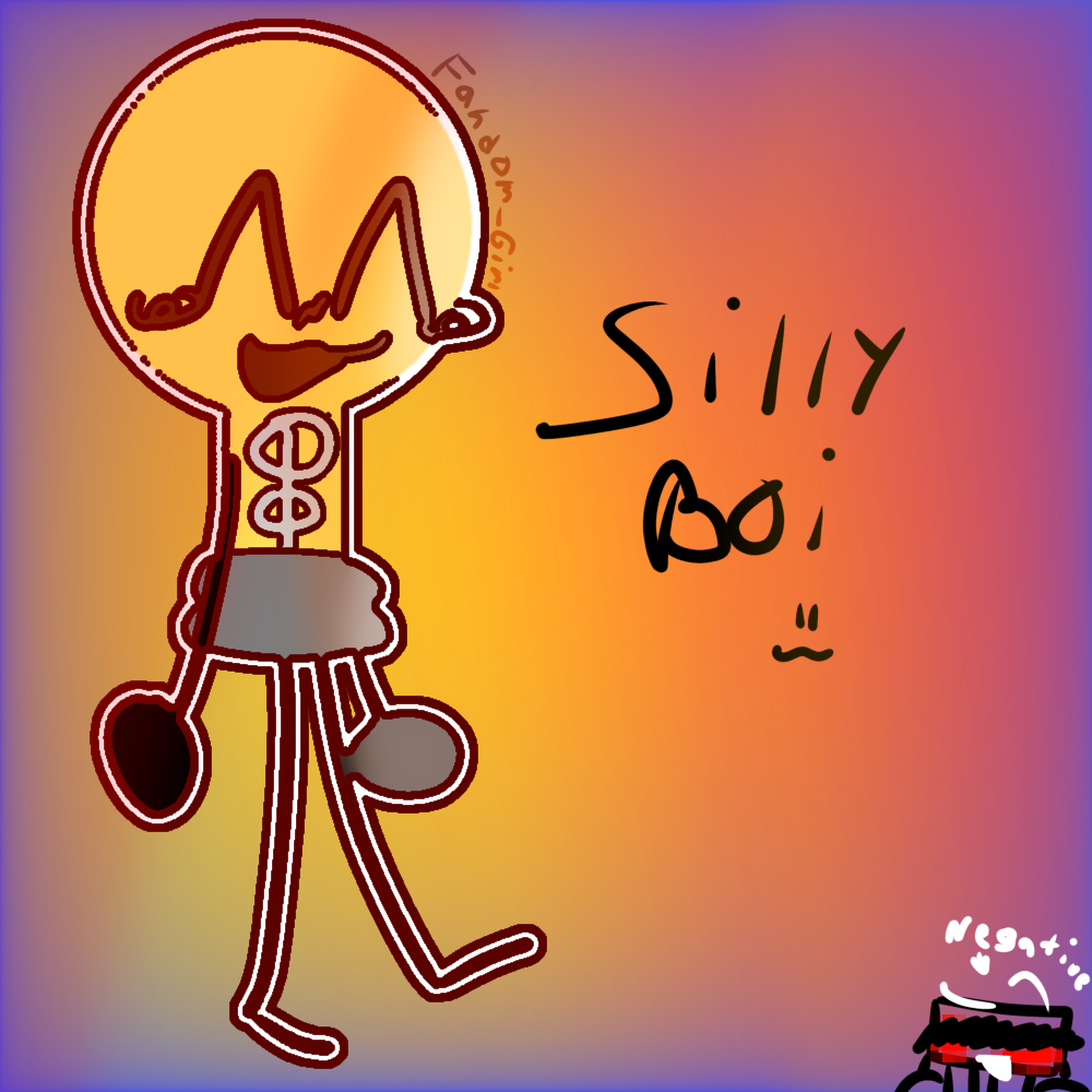 LightBulb the silly boi - ibisPaint