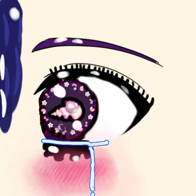 My first eye animation - ibisPaint