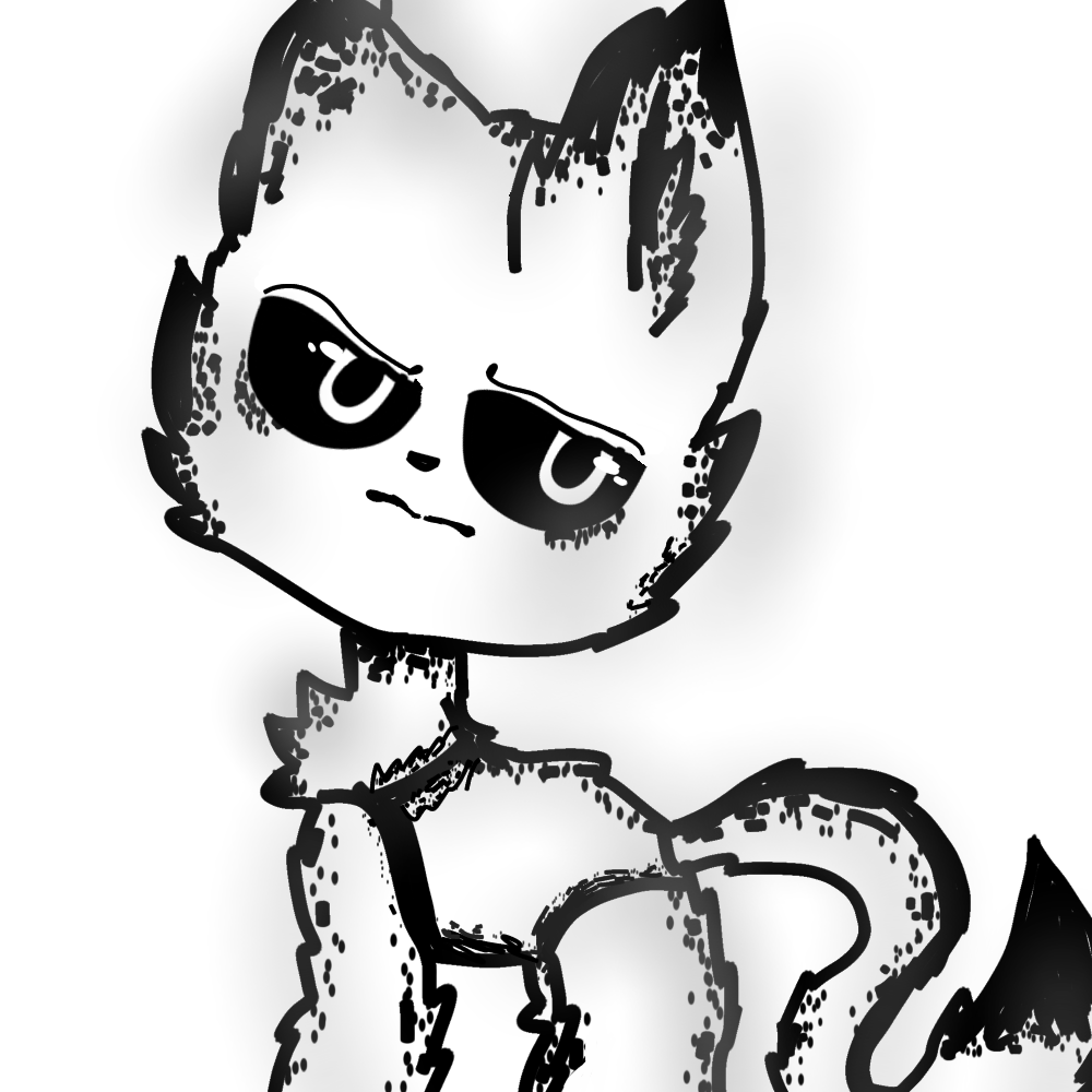 Void the Half Wolf Half Dragon - ibisPaint