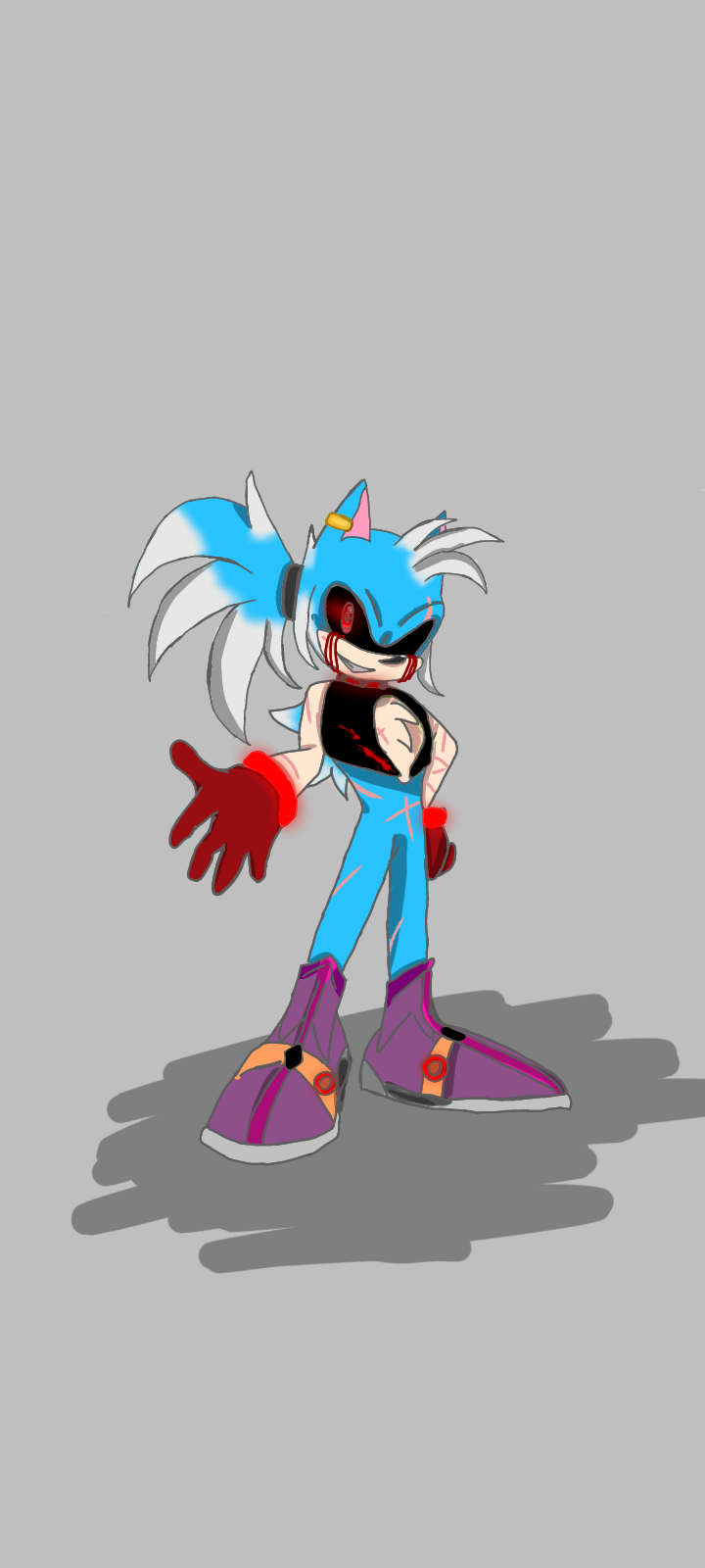 sonic.exe oc - ibisPaint