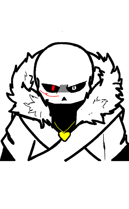 cross sans - ibisPaint