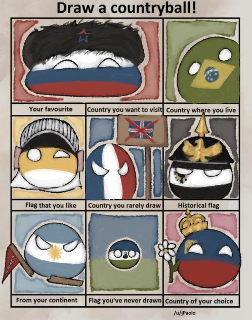 COUNTRYBALLS？？？？？？ IN THIS ECONOMY？？？？？？ - ibisPaint