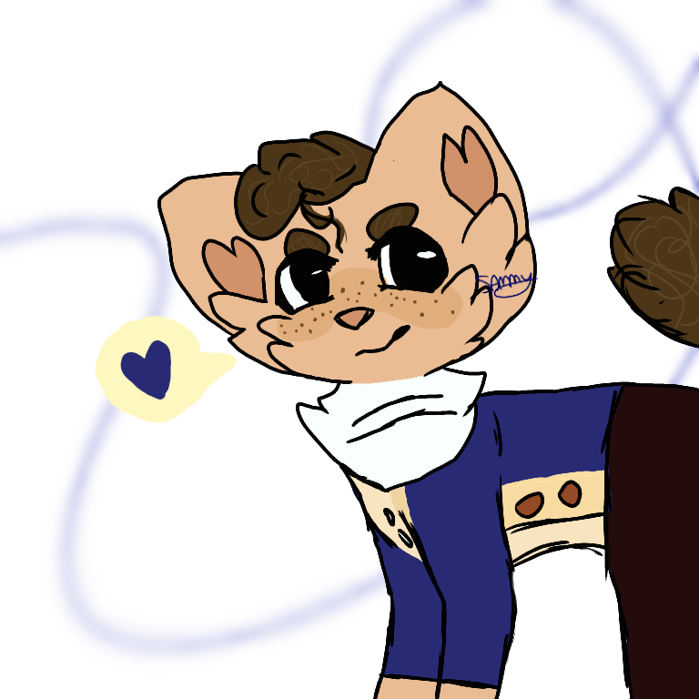 John Laurens As A Cat (Can'tdrawhumans) - ibisPaint