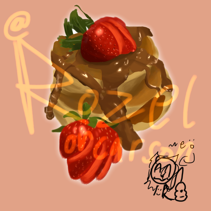 I wanna eat it through the screen - ibisPaint