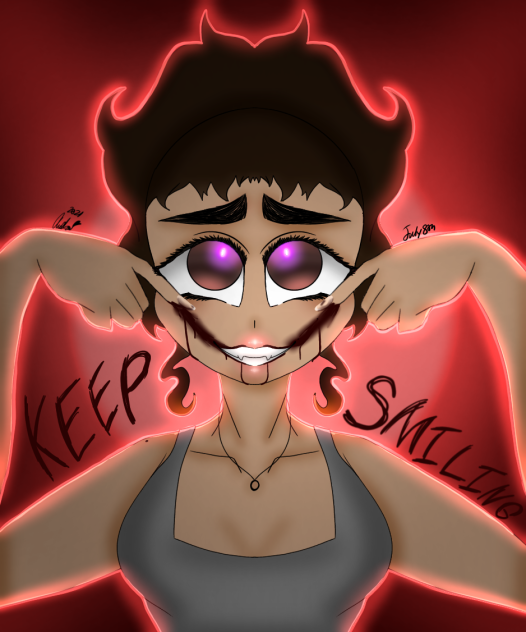 KEEP SMILING… - ibisPaint