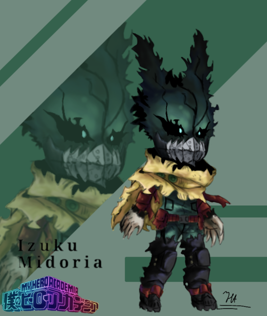 dark deku - ibisPaint