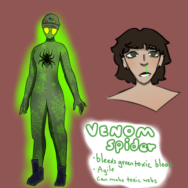 Venom spider - ibisPaint