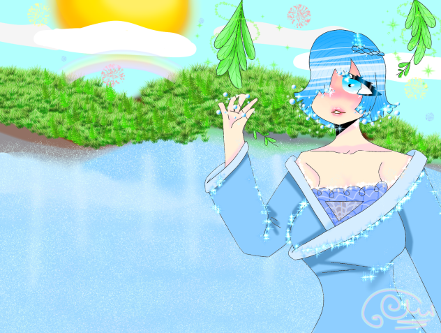 Water Girl - ibisPaint