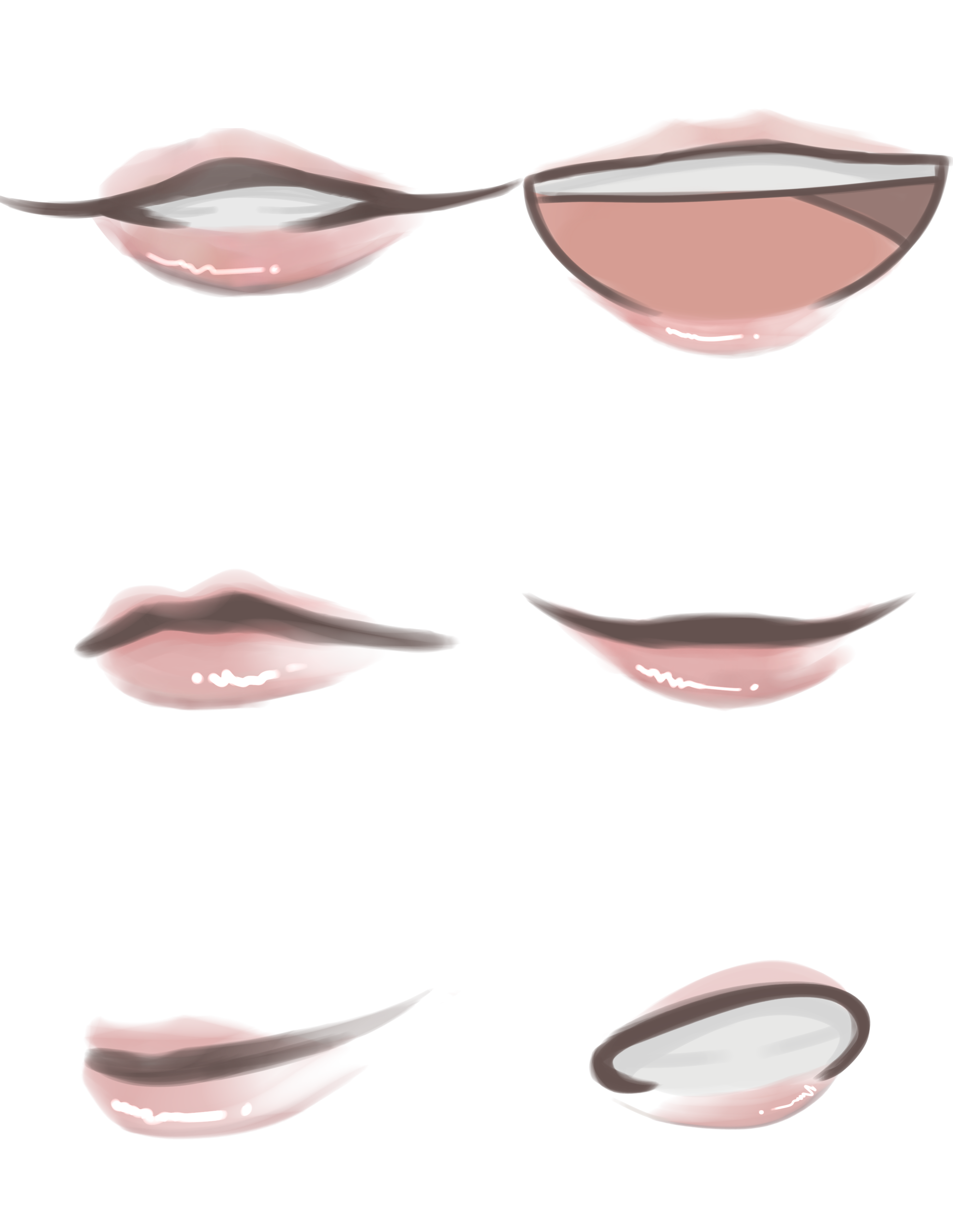 Mouth practice - ibisPaint