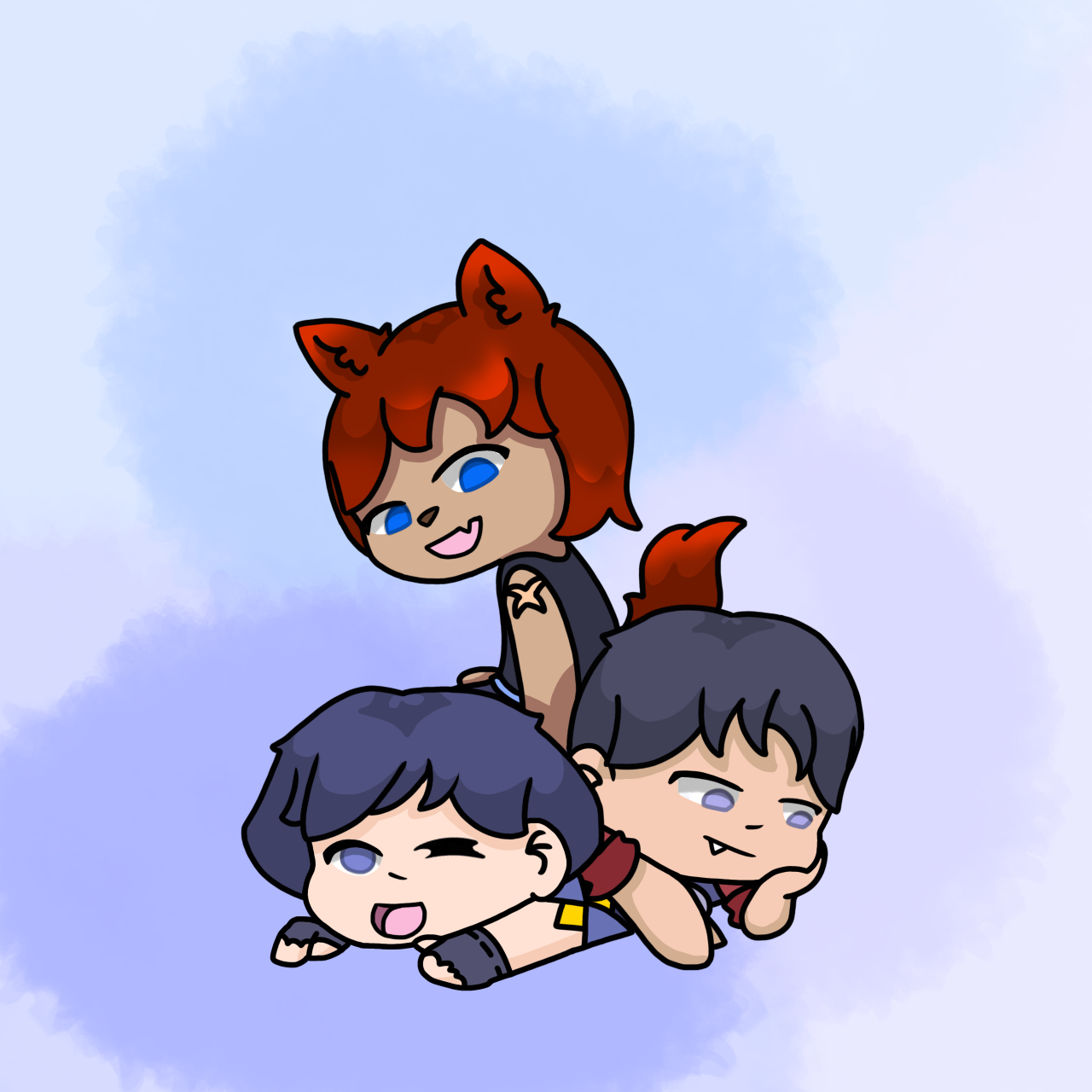 Atlas, Janae and Joshua - ibisPaint