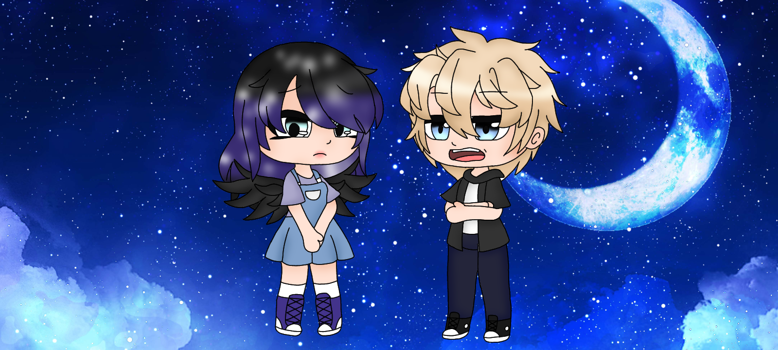 Midnight being lectured - ibisPaint