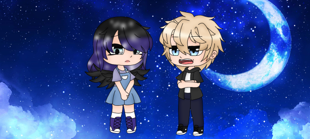 Midnight being lectured - ibisPaint