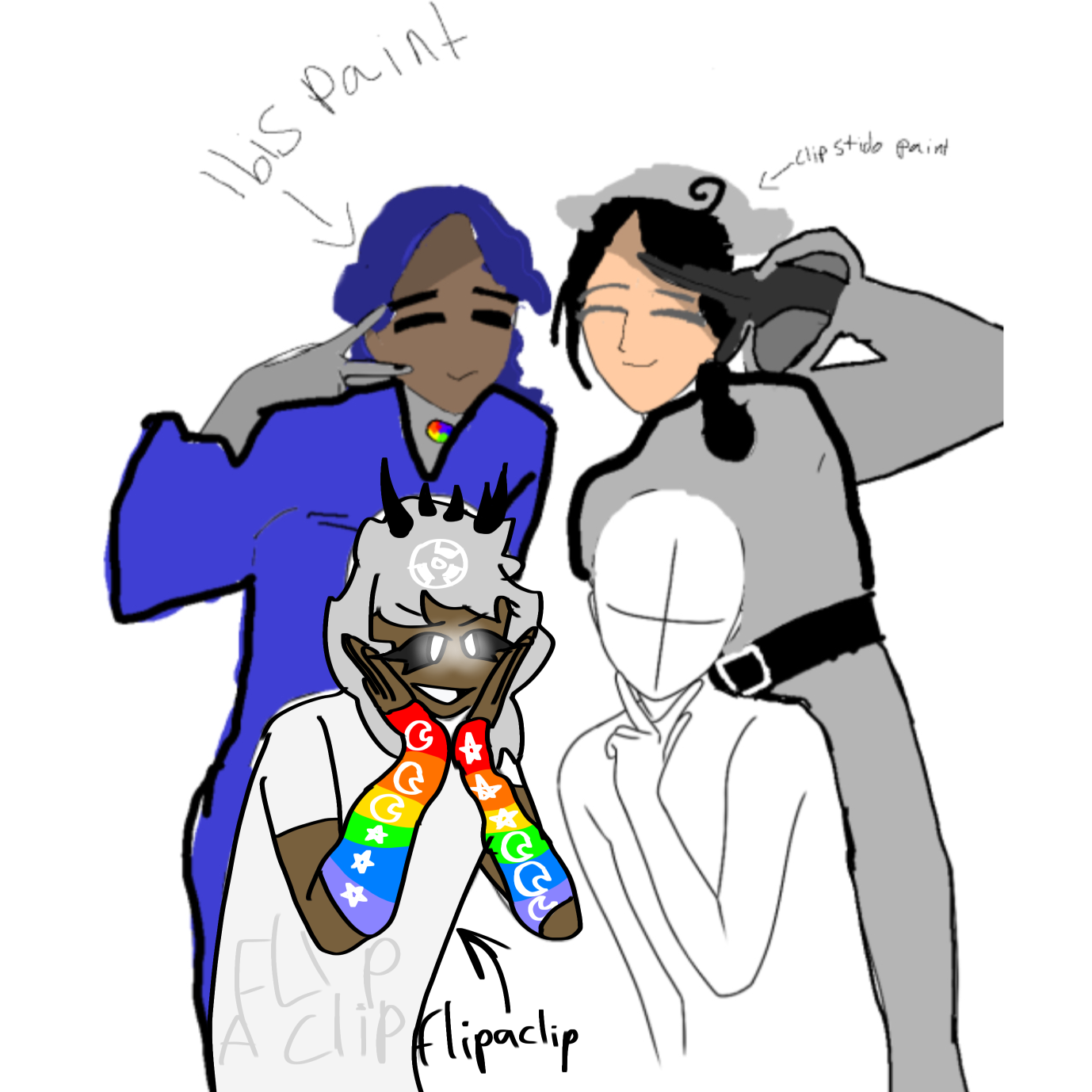 drawing apps as humans - ibisPaint